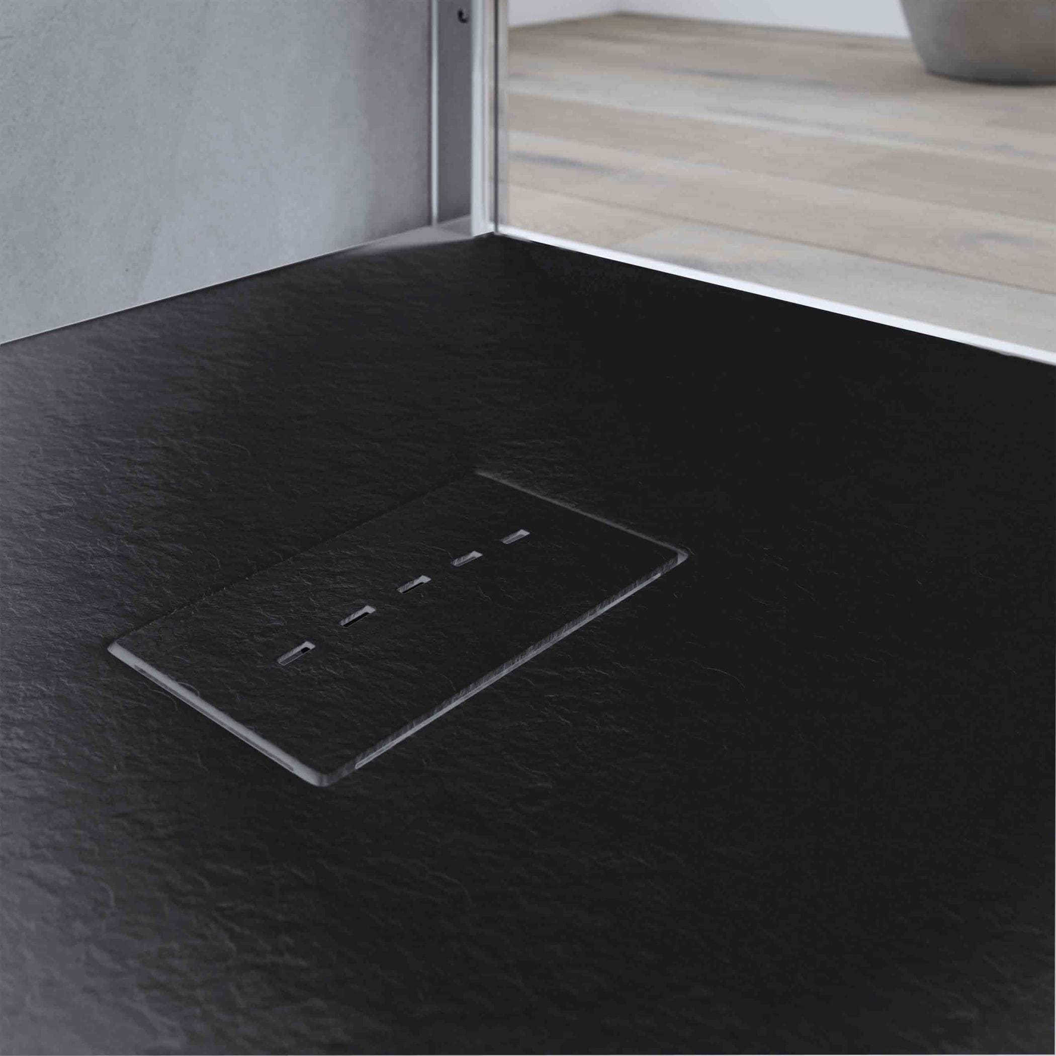 11858 | FastDEK Shower Base - 63” x 31 ½” (Black) - AKW Resource Center