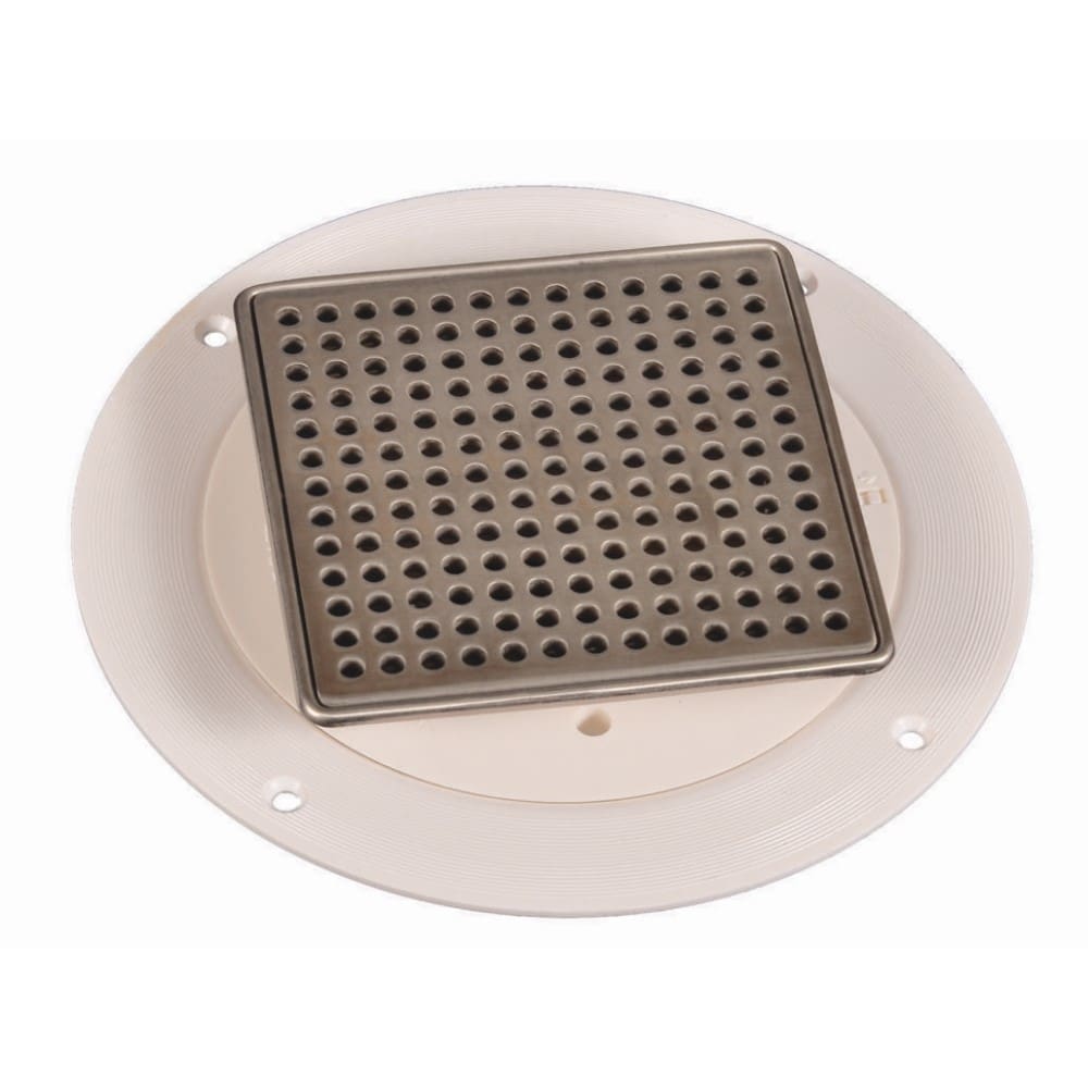 CD1250-BS | Pinhole Pattern Classic Drain - Brushed Steel Finish - AKW ...