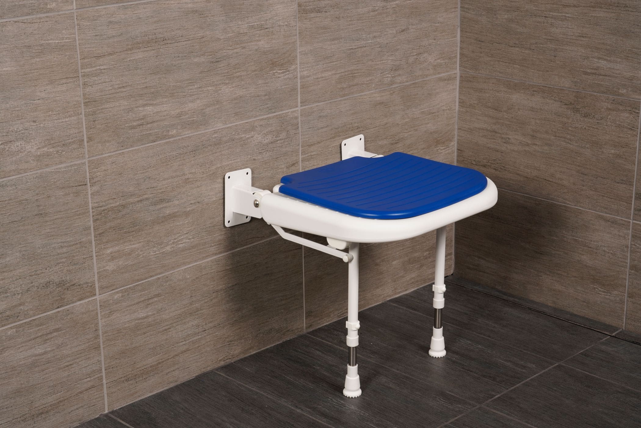 Standard Shower Seat, blue pad | Standard Shower Seat, Blue Pad, SKU ...