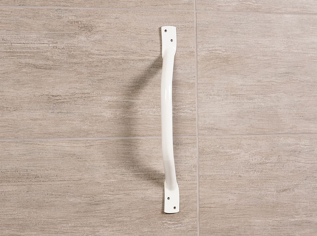 18" Offset Grab Bar, white | 18" Offset Grab Bar, White, SKU: 01760-WH ...