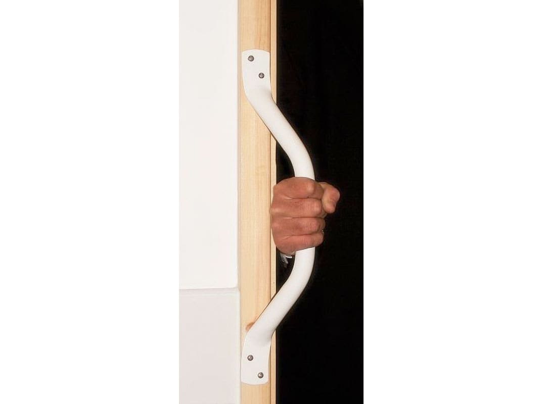 18" Offset Grab Bar, white | 18" Offset Grab Bar, White, SKU: 01760-WH ...