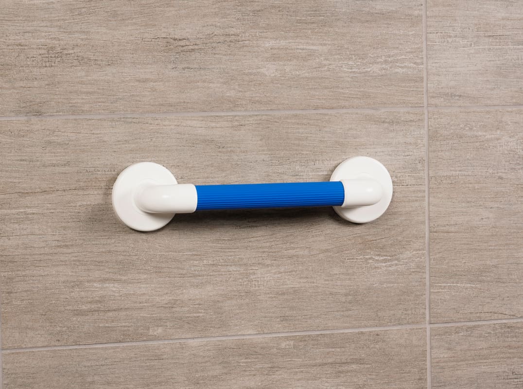 12" Comfort Grip Grab Bar, blue | 12" Comfort Grip Grab Bar, Blue, SKU ...
