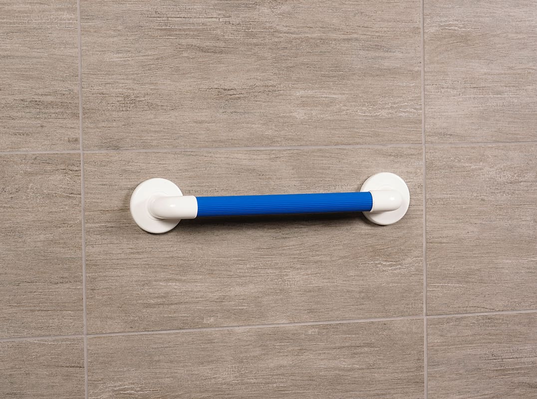 16" Comfort Grip Grab Bar, blue | 16" Comfort Grip Grab Bar, Blue, SKU ...