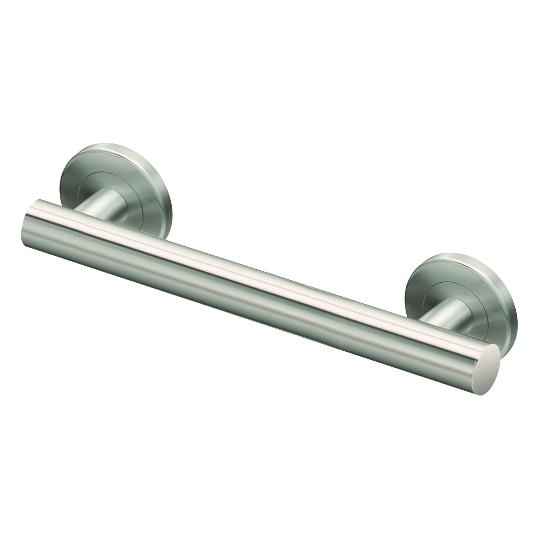 | Sienna Stainless Steel 1-1/4-in Dia. 12-inch Grab Bar, in Brushed ...